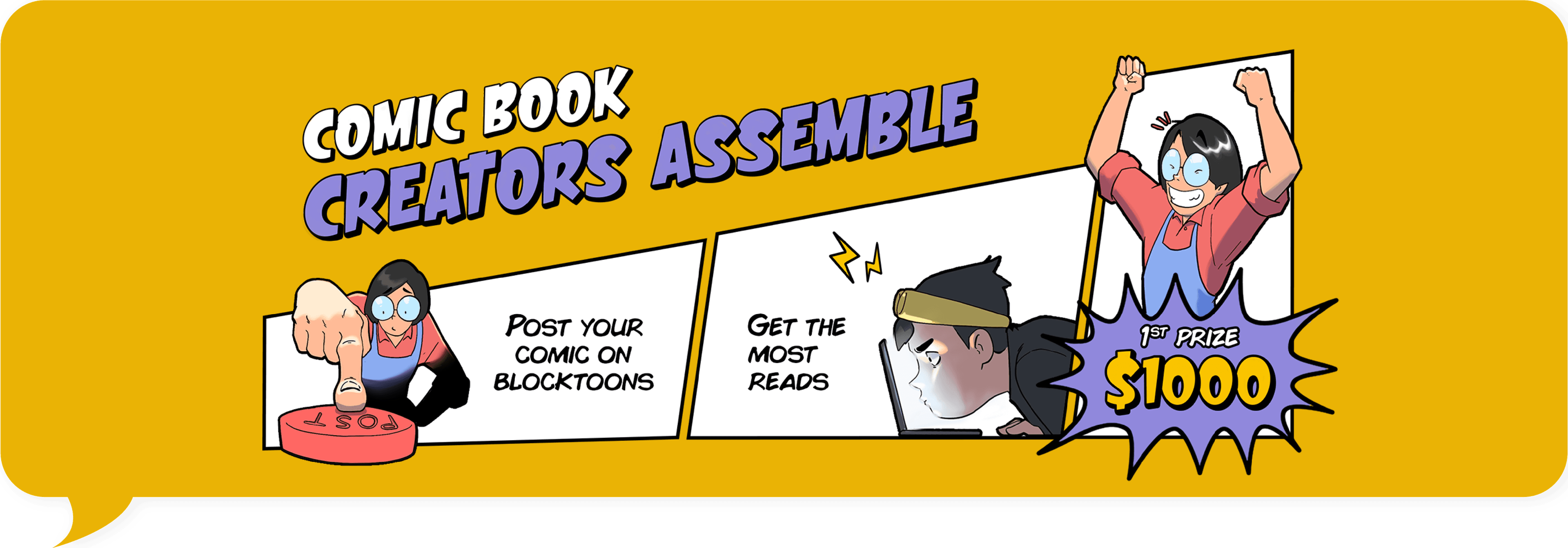 Blocktoons | Comic Platform